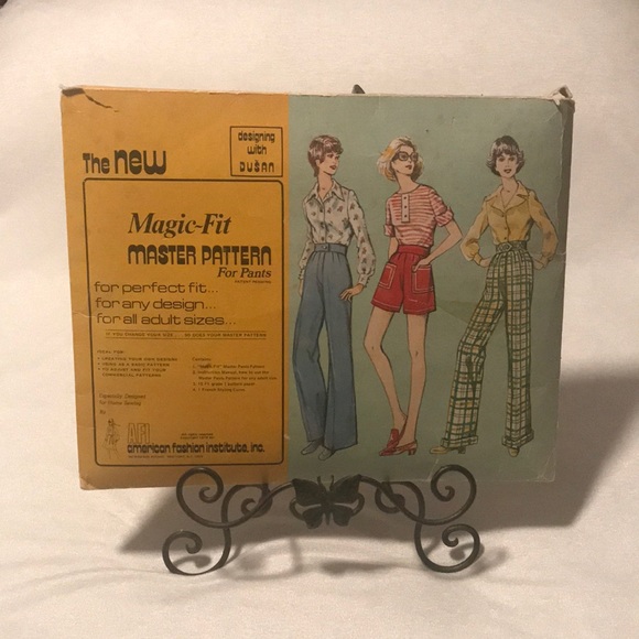 Other | Vintage Magicfit Master Pattern For Pants | Poshmark